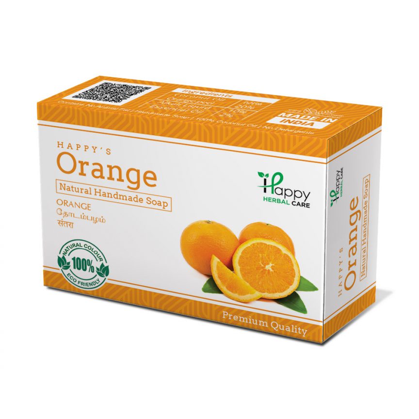 ORANGE PEEL SOAP | Happy Herbal Care